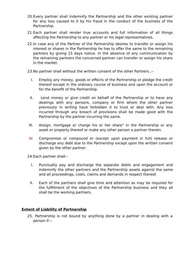 Partnership Deed-Form - eDrafter