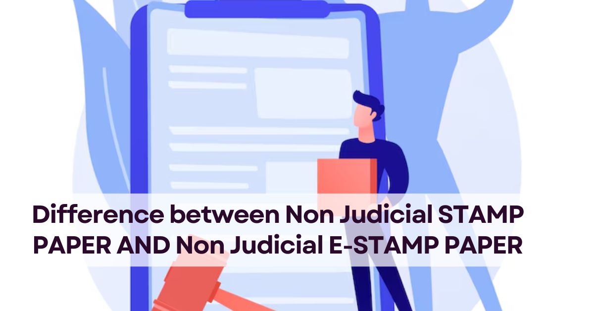 Difference between Stamp Paper and e-Stamp Paper - eDrafter.in