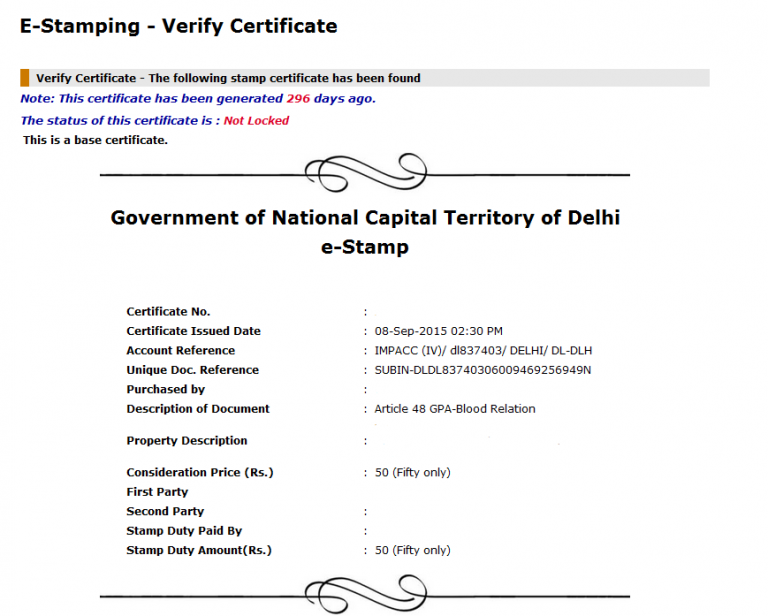 How to verify Authenticity of e-Stamp Paper - eDrafter.in