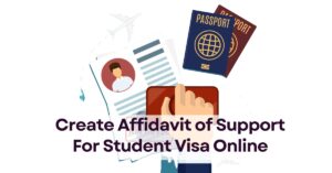 Create Affidavit of Support For Student Visa Online - eDrafter.in