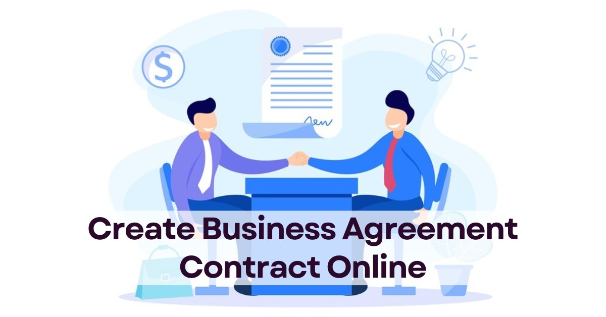 How to Create Business Agreement Online? - eDrafter.in